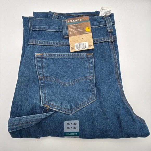 Carhartt | Jeans | Carhartt B71 Dst Relaxed Fit Carpenter Jeans Mens ...